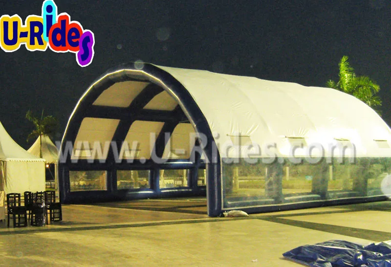 Air-sealed Pvc Tarpaulin Inflatable Hangar Tent For Outdoor - Buy ...