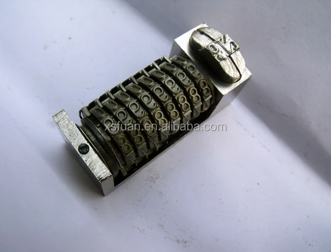 Letterpress Numbering Machine for 8 Digit - Reliable & Efficient