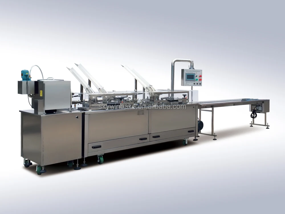 High Quality Ice Cream Biscuit Sandwich Machine - Buy Cream Sandwiching ...