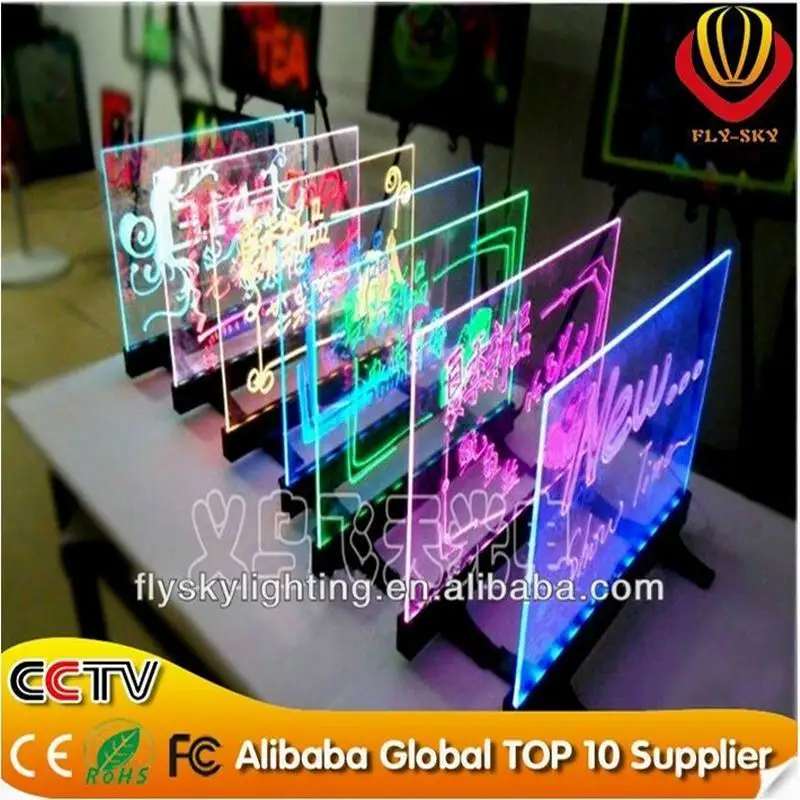 Yiwu Market Table Mini Led Handwriting Board For Shops Advertising ...
