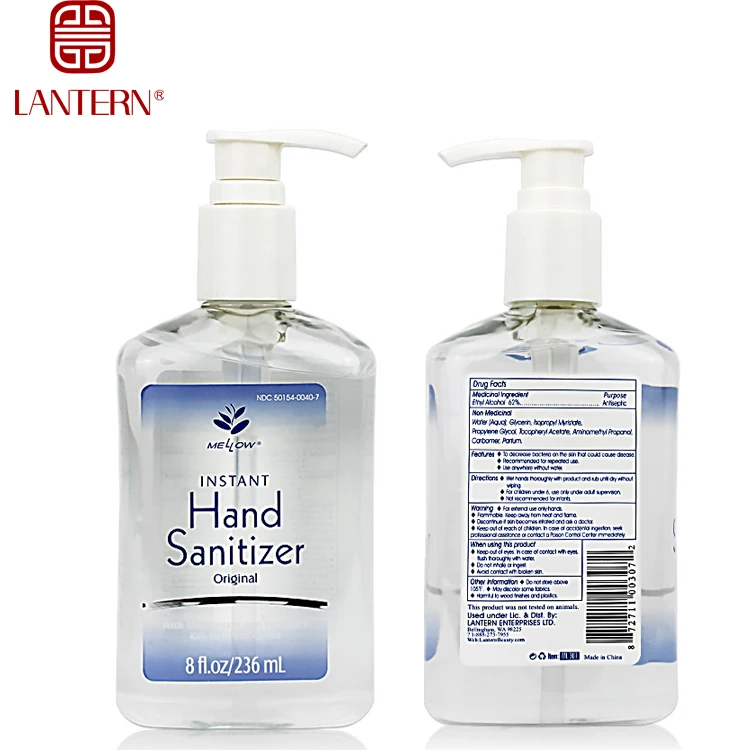 Mellow Brand Waterless Antibacterial Instant Hand Wash Hand Sanitizer ...
