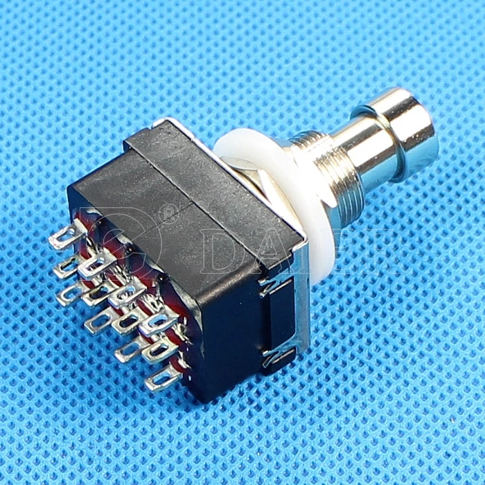 Pbs-24-302 Electrical Footswitch 3pdt 9 Pin On On Guitar Pedal Foot ...