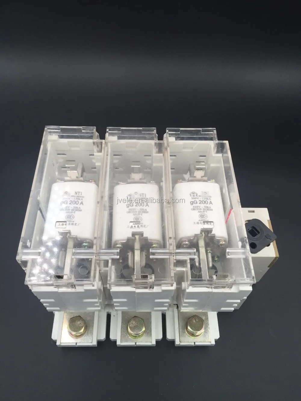 China Manufacture 3 Pole 3 Phase Switch Disconnector With Earth Fuse ...