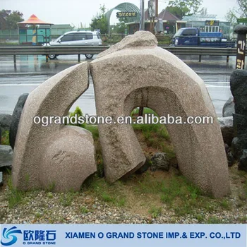 Abstract Modern Large Stone Garden Statues - Buy Garden Statues,Large ...