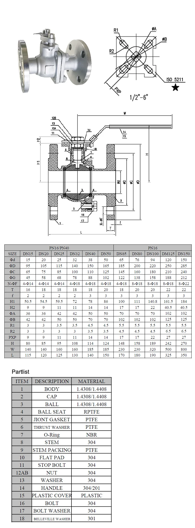 Stainless Steel 1/2"-4" Flange Non Return Ball Valve 1000 Wog Psi - Buy ...