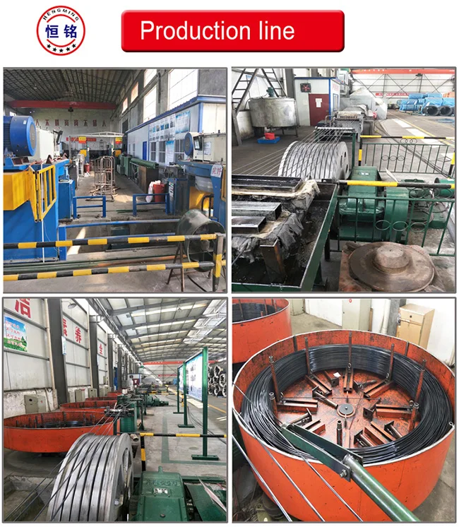 Hengming ASTM A227 Bright Hard Drawn High Carbon Spring Steel Wire
