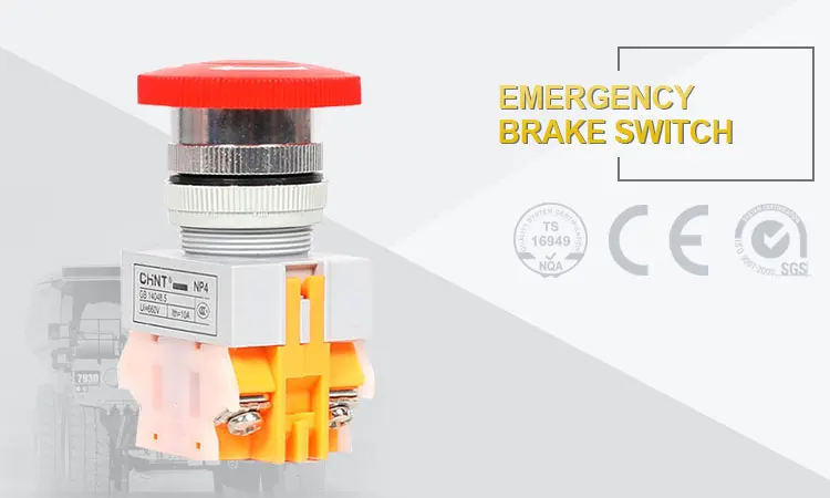 15300658 Terex Push Pull Button Emergency Brake Switch - Buy Brake ...