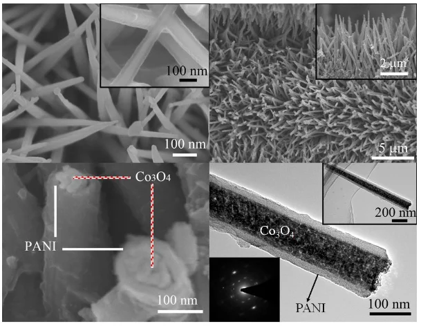 Cobalt Tetroxide/polyaniline (co3o4/pani) Core-shell Nanowire Array ...