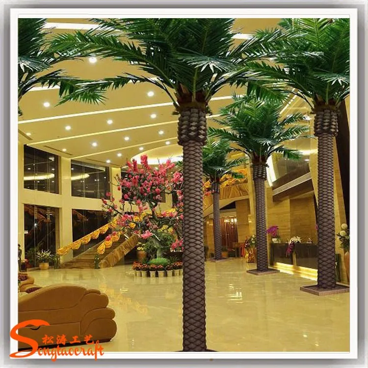 Artificial Date Palm Tree Without Leaves For Home & Garden Decoration ...