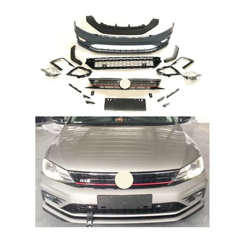 front car bumper bodykits for new JETTA GLI MK6 2015 2016 2017 2018 ...