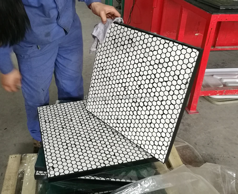 Conveyor Wear Liner - Durable Rubber Ceramic Lining