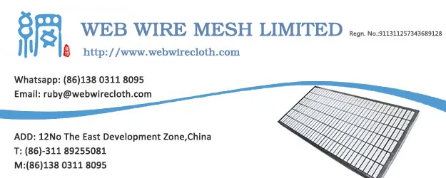 Stainless Steel Hook Strip Flat Shaker Screen - Buy Stainless Steel ...