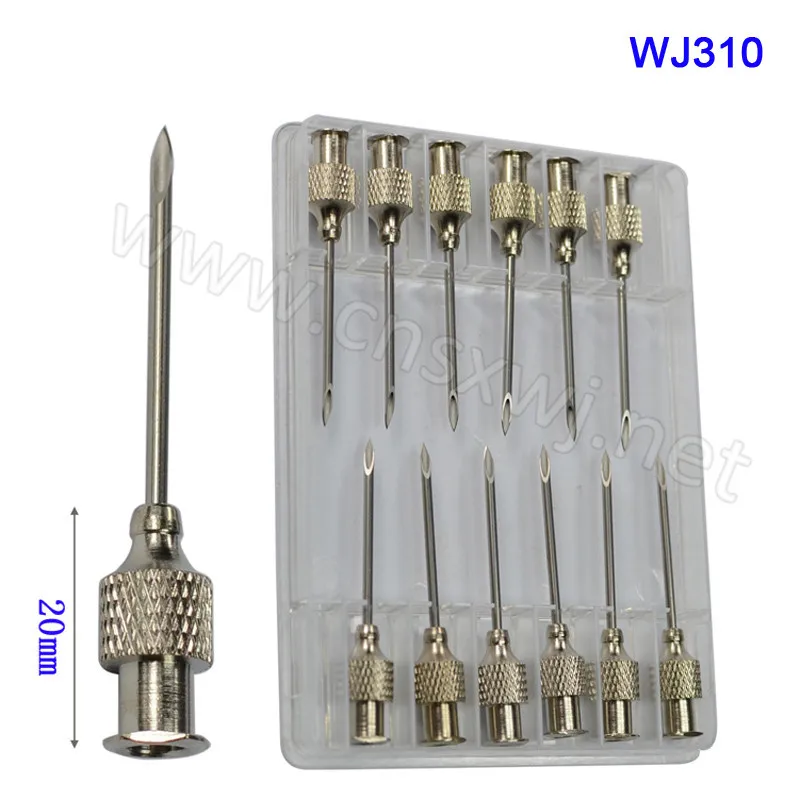 Wj310 Best Quality Metal Reusable Hypodermic Needle Veterinary Needle ...