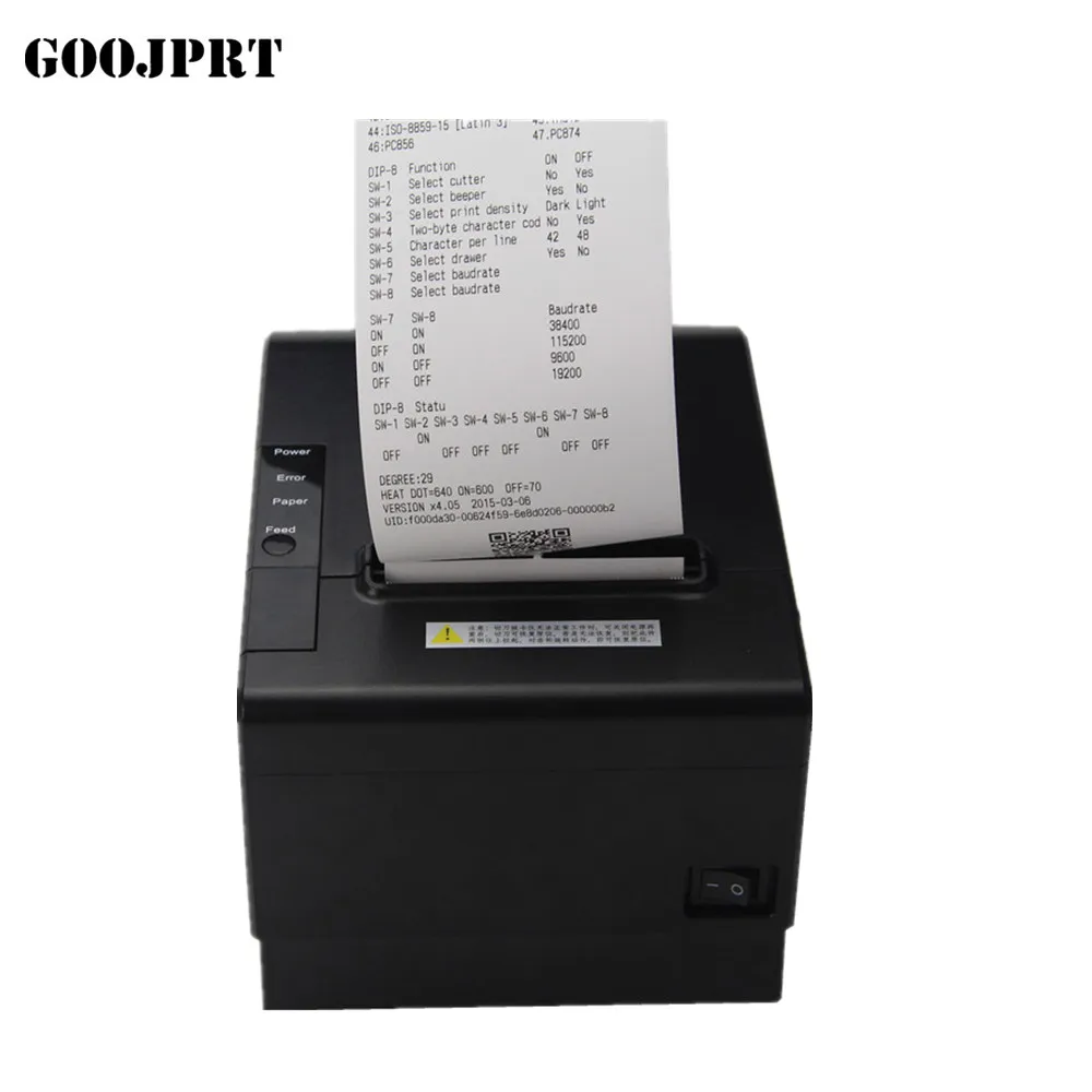 GOOJPRT JP-80H Desktop 80mm Thermal Receipt Printer