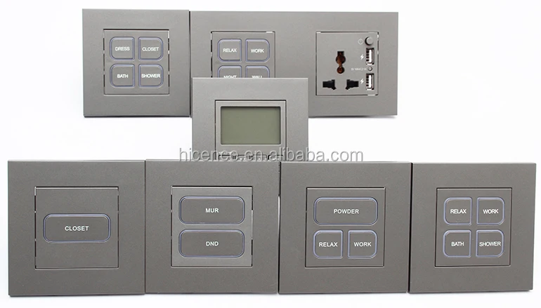Momentary Contact 4 Gang Dry Contact Intelligent Home Switch