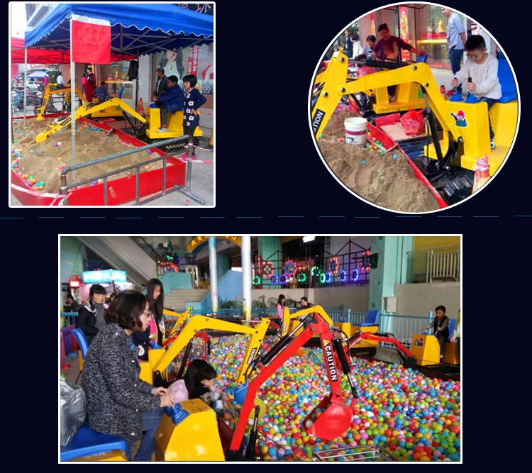 Attractive ! Playground Children Excavator,Mini Excavator Kids,Kids ...