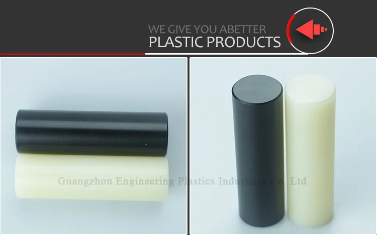 Engineering Plastic Cast Nylon Pa66 Hard Flexible Plastic Rod 5mm - Buy ...