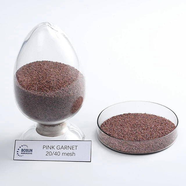 River Garnet Sand 20 40 Mesh for Efficient Sand Blasting