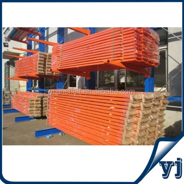 Single Sided Cantilever Rack With Adjustable Steel Shelf/heavy Duty Raw ...