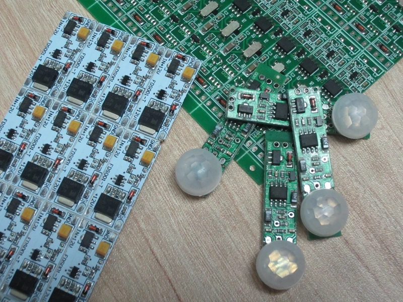 12V PCB Circuit Board with LED Light and Motion Sensor