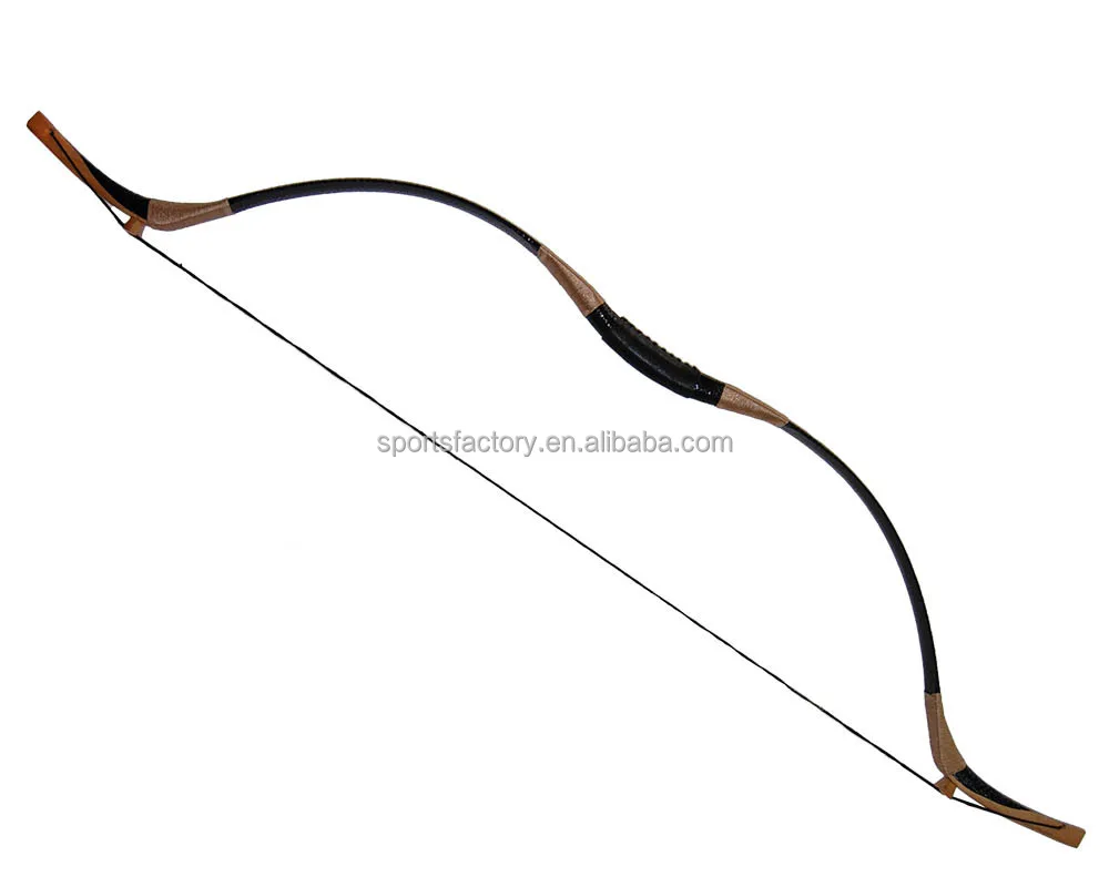Wooden Bows Archery 30-70 Lbs Archery Handmade Hunting Bow Snakeskin ...