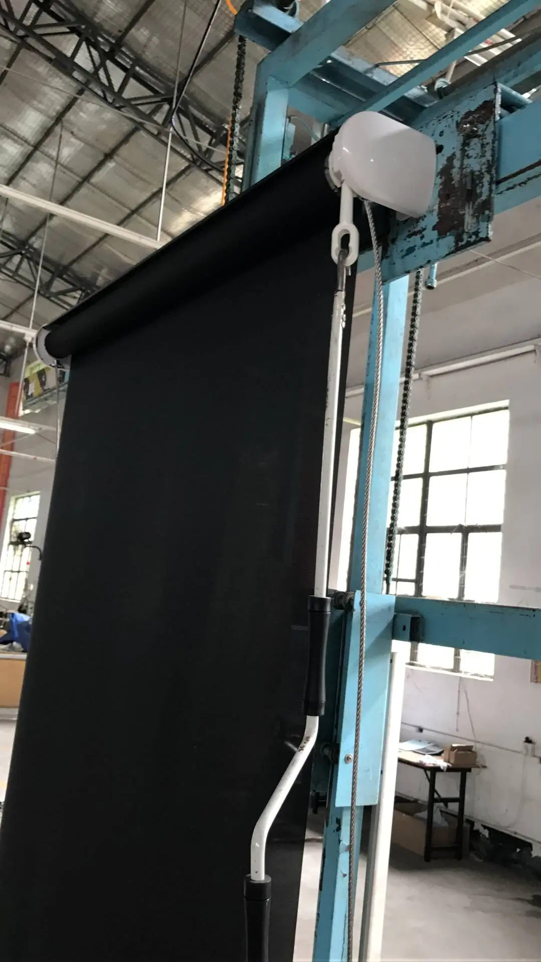 Manual and Motorized Thermal Wire Track Patio Outdoor Roller Blind