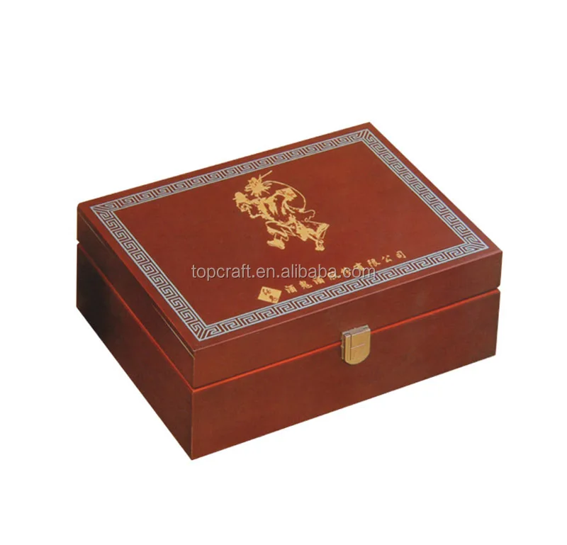 Large Mahogany Finish Fancy Tea Bag Storage Box - Buy Tea Bag Storage ...