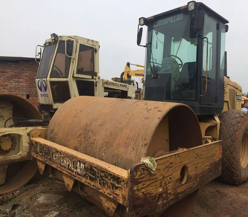 Used Cs533d Caterpillar Cat Single Drum Vibratory Road Rollers For Sale ...