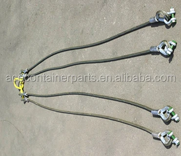 10ton-30ton DNV 2.7-1 Standard Steel Wire Rope Lifting Slings for Offshore
