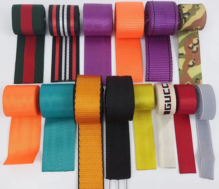 Flexible Wholesale Jacquard Cotton Strap Polyester Webbing Backpack ...