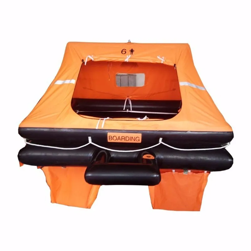 4 Person Inflatable Leisure Inflatable Life Rafts With Valise Packing ...
