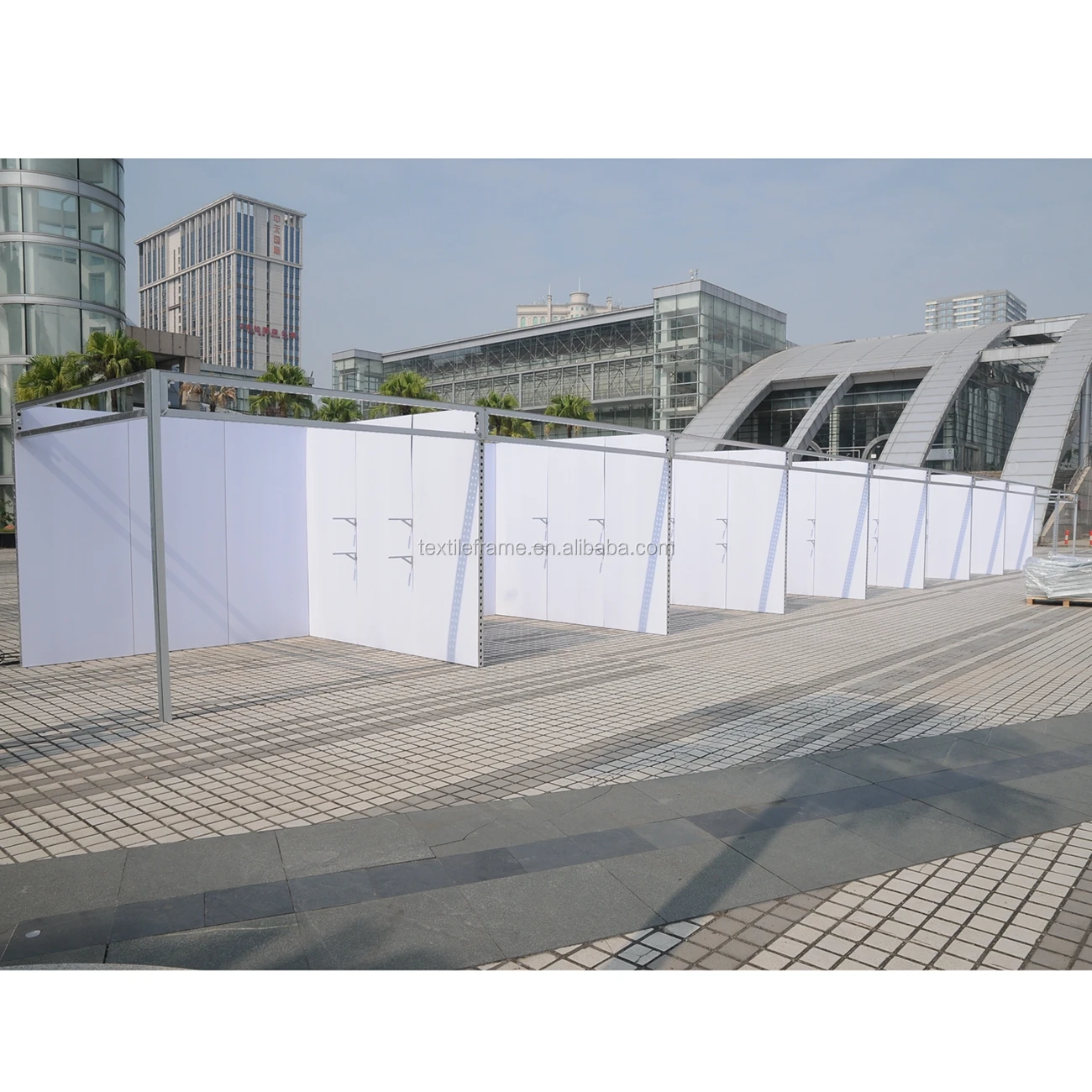 3x3m Aluminum Extrusion Standard Modular Partition Shell Scheme Trade ...