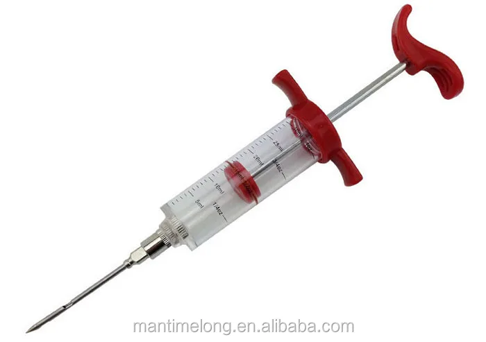 Grosse Seringue Alimentaire - Perfect BBQ Marinade Injector