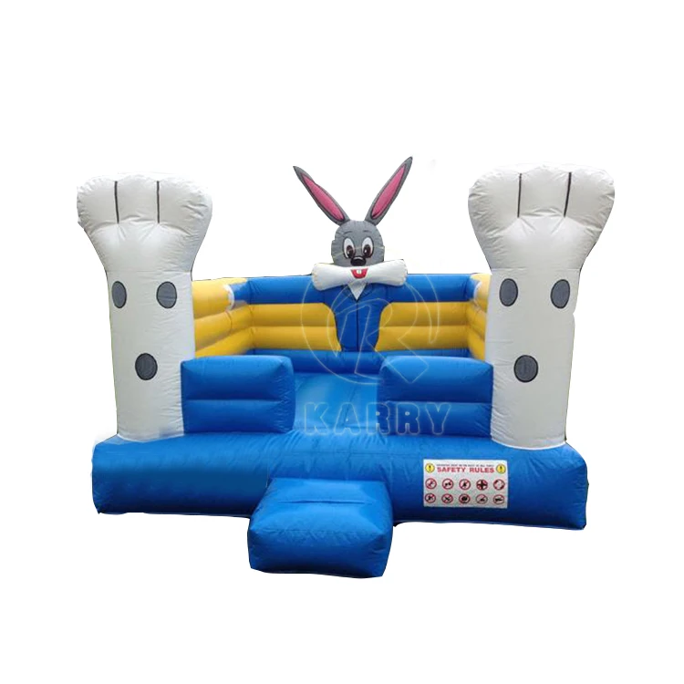 Pvc Inflatable Bugs Bunny Bouncy Castle Play Center Rabbit Bouncer ...