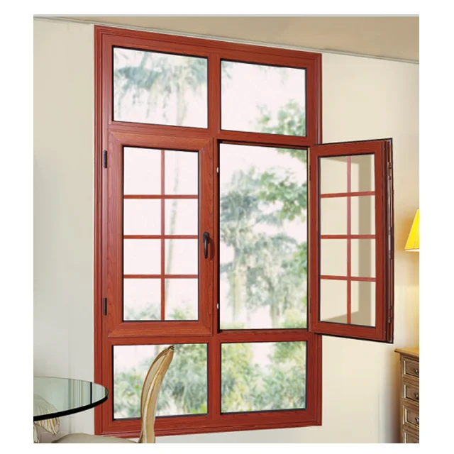 Beautiful Home Window Design - 180 Degree Aluminum Casement