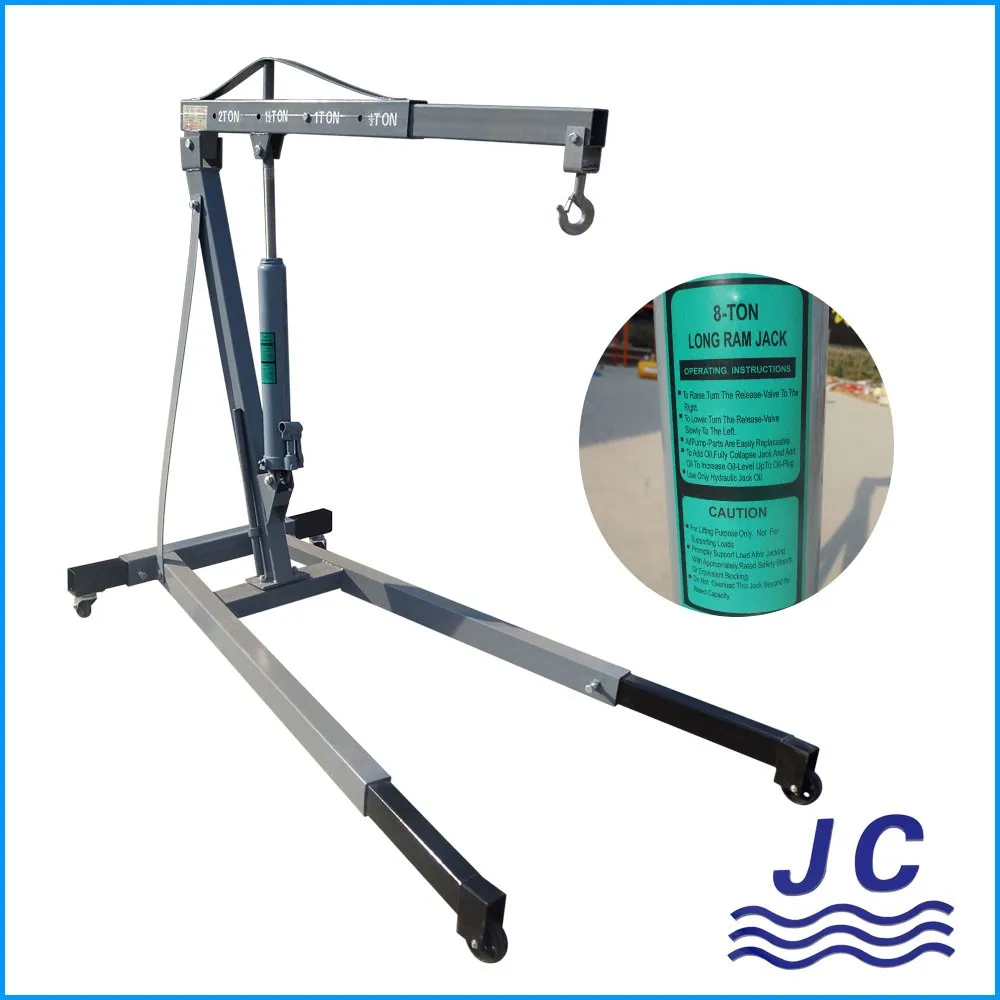 Widely Used Hand Operated Hydraulic Jack Small Engine Crane For Sale ...