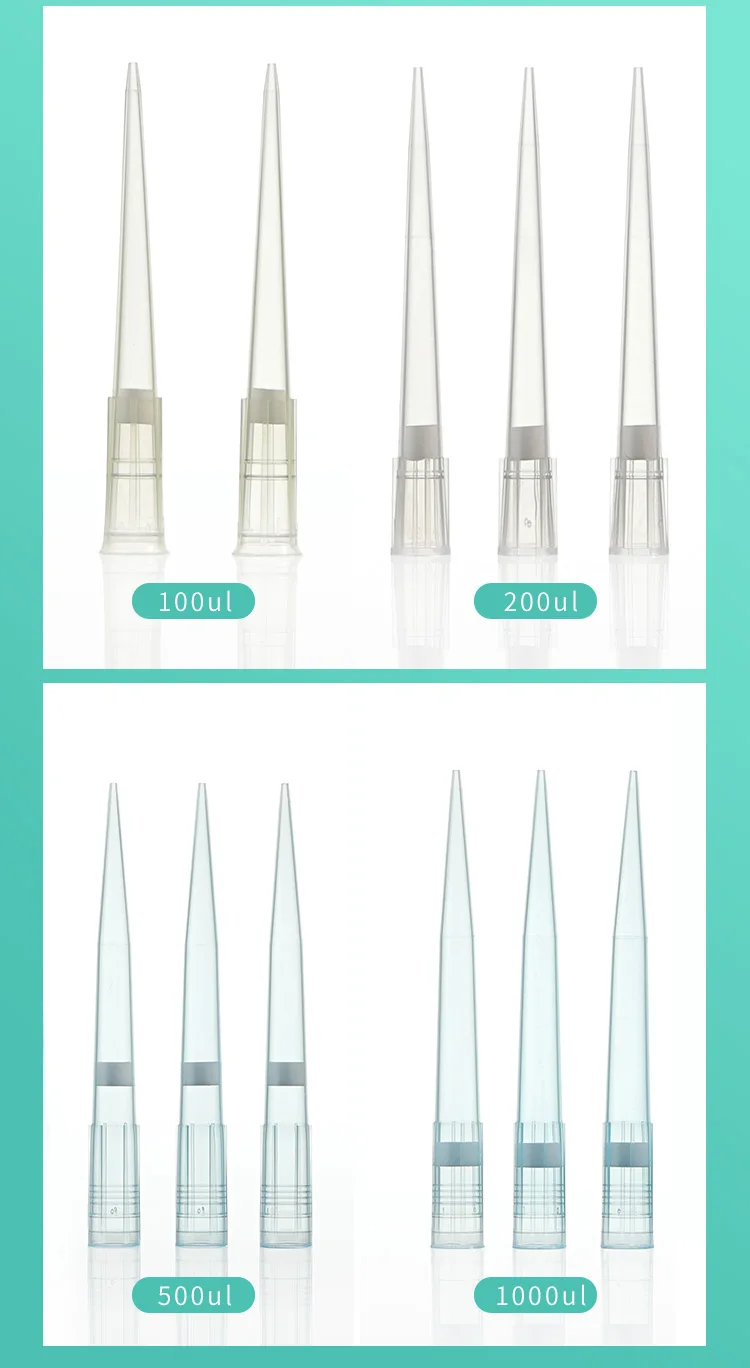 Teflon Disposable Lab Pipette Tip Eppendorf Reference 2 Pipette Tips ...