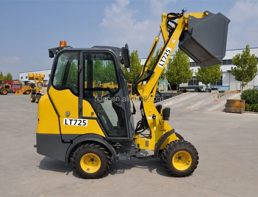 Tider Bucket Loader Zl08b Wheel Loader 0.8 Ton 1 Ton 2 Ton 3 Ton Loader ...