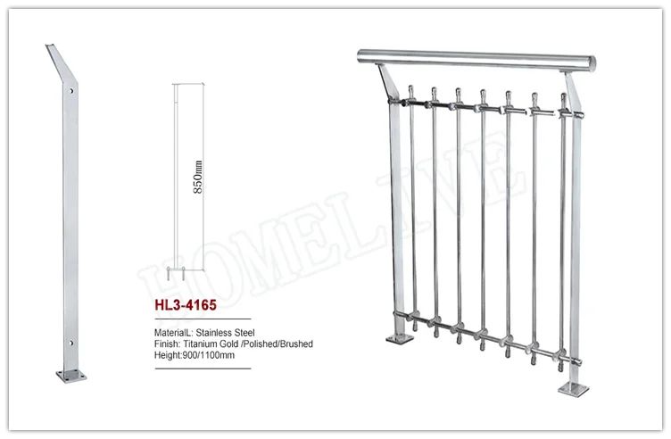 China Modern Design Balustrades Handrails wire balustrade Stainless ...