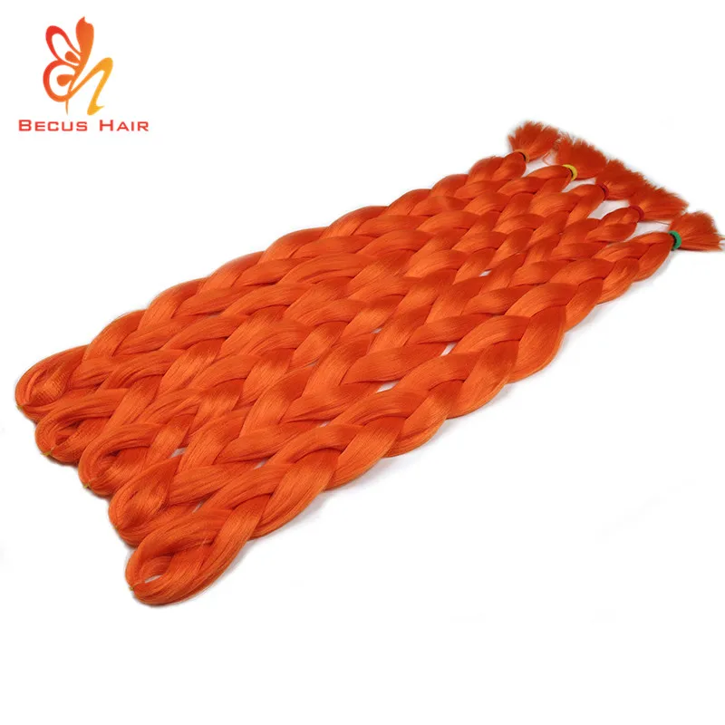 Wholesale Color Synthetic Hair 1m Long Hair Braids