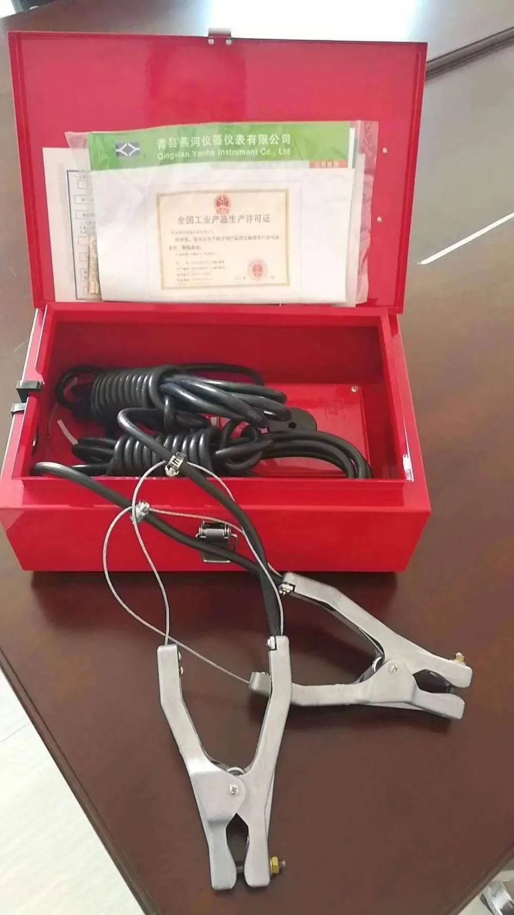 High Voltage Static Electricity Detecting Electrostatic Grounding Alarm ...