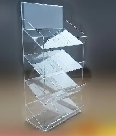 Bespoke Acrylic A3 A4 A5 Table Stand - Buy Acrylic T Type Table Stand ...