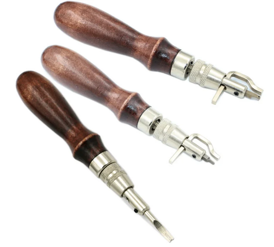 Leather Craft 7 In1 Multifunctional Groover Skiving Edger Working Ditch ...