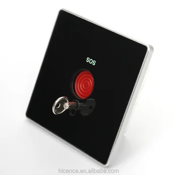 Emergency Safety Alarm Sos Push Button Switch Wall Mounted Switch - Buy ...