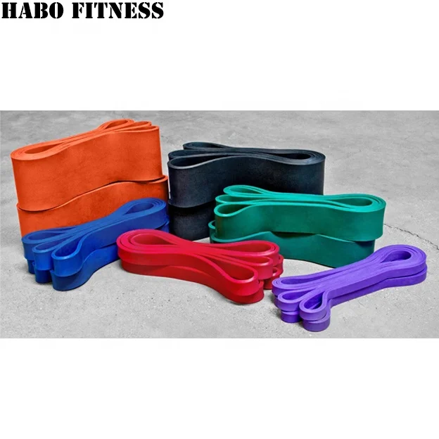 Fitness Rubber Strength Exercise Resistance Band Handles - Buy Rubber ...