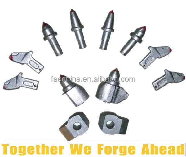 Rotary Tbm Tunnel Boring Machine Tools Part Crusher Pick Round Shank ...