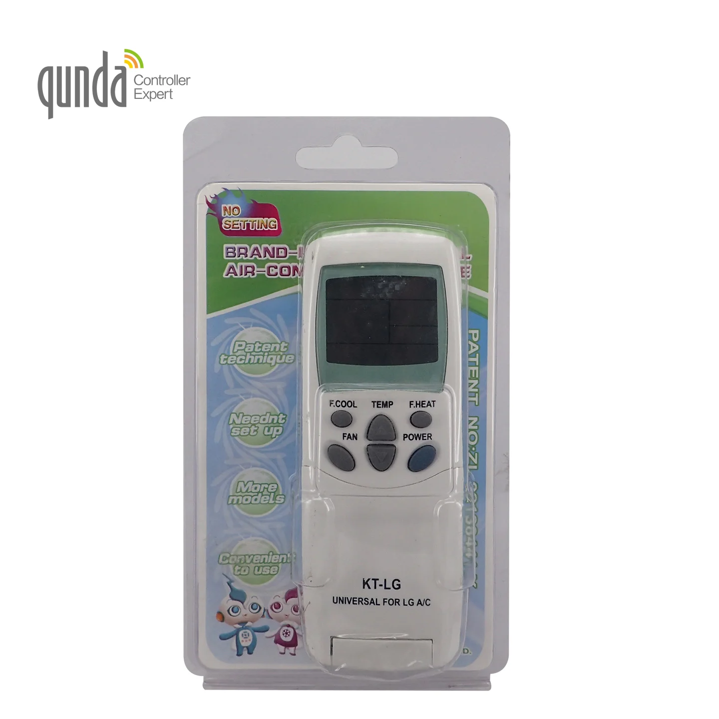KT-LG QUNDA UNIVERSAL AIR CONDITIONER REMOTE CONTROL