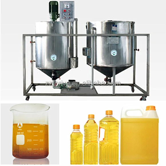 High Quality Small Scale Edible Oil Refinery Plant;oil Refinery - Buy ...