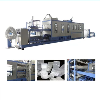 Take Away Food Box Making Machine Plastic Tray Container Machine - Buy ...