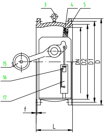Slanting Disc Check Valve With Counterweight And Hydraulic Damper - Buy ...